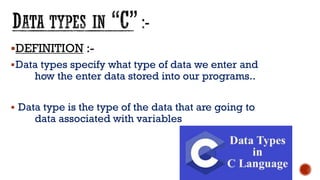 ppt on data types | PDF