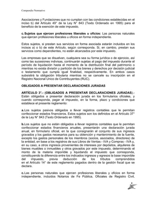 D.S. 24051 de 29-06-1995 - Reglamento del Impuesto sobre las Utilidades ...