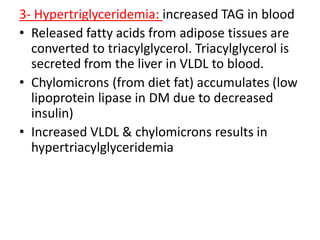 clinical biochemistry diabetes mellitus | PDF