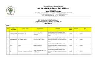 pemb pai DAFTAR BUKU TEKS DAN BACAAN.pdf