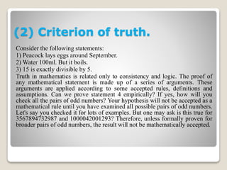 D.EL.ED. 2ND MATHS LECTURE 01 Nature of Mathematics | PPTX