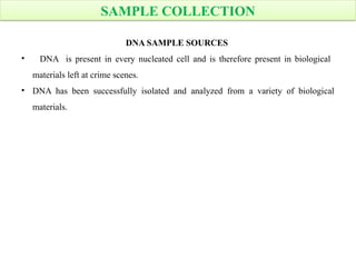Sample collection, storage.pptx for students | PPTX