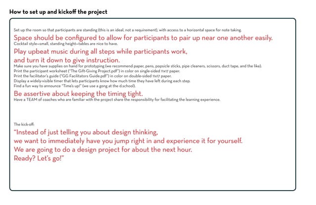 An Introduction to Design Thinking (Facilitator's Guide to Leading Re.D ...