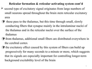 D.Reticular activating system and sleep.pptx | Sleep Disorders ...