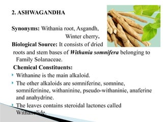D.pharm pharmacognosyMISCELLANEOUS DRUGS | PPTX