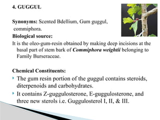 D.pharm pharmacognosyMISCELLANEOUS DRUGS | PPTX