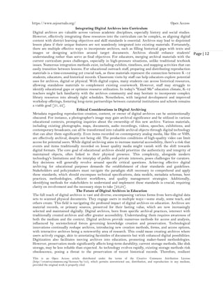 Reimagining History: The Role of Digital Archives in Education (www.kiu.ac.ug) | PDF