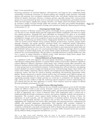 The Dynamics of Family Structures in Modern Society (www.kiu.ac.ug) | PDF