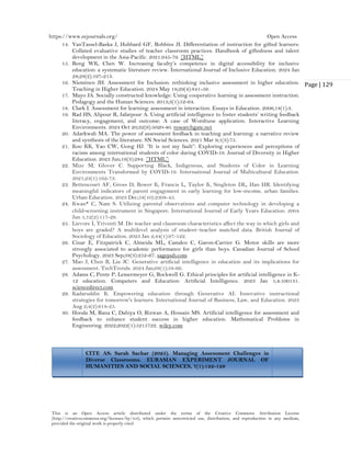 Managing Assessment Challenges in Diverse Classrooms (www.kiu.ac.ug) | PDF