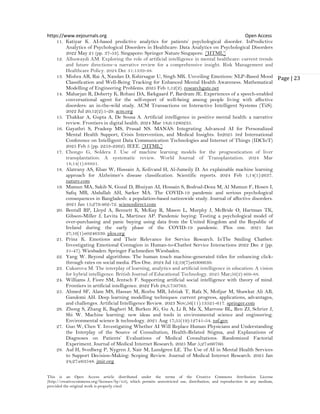 Artificial Intelligence in Mental Health Diagnostics (www.kiu.ac.ug) | PDF