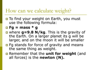Structures and forces Grade 8 science notes | PPT