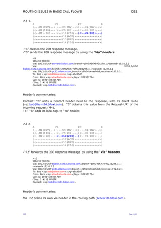 D basic flows-routing-issues-vt00r00 | PDF