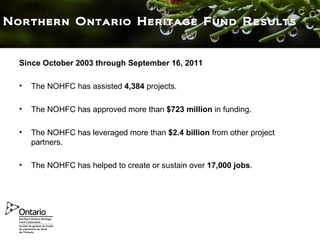 D. Bruce Strapp - Prosperity for the North | PPT