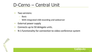D cerno recording v2.1 | PPTX