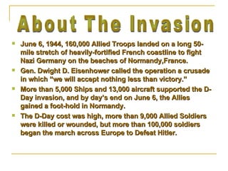 D Day Invasion | PPT
