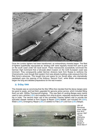 London's Lightermen and D-Day | PDF