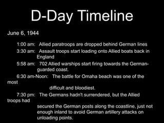 D-Day (Operation Overlord) | PPTX