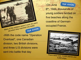 D day powerpoint | PPTX
