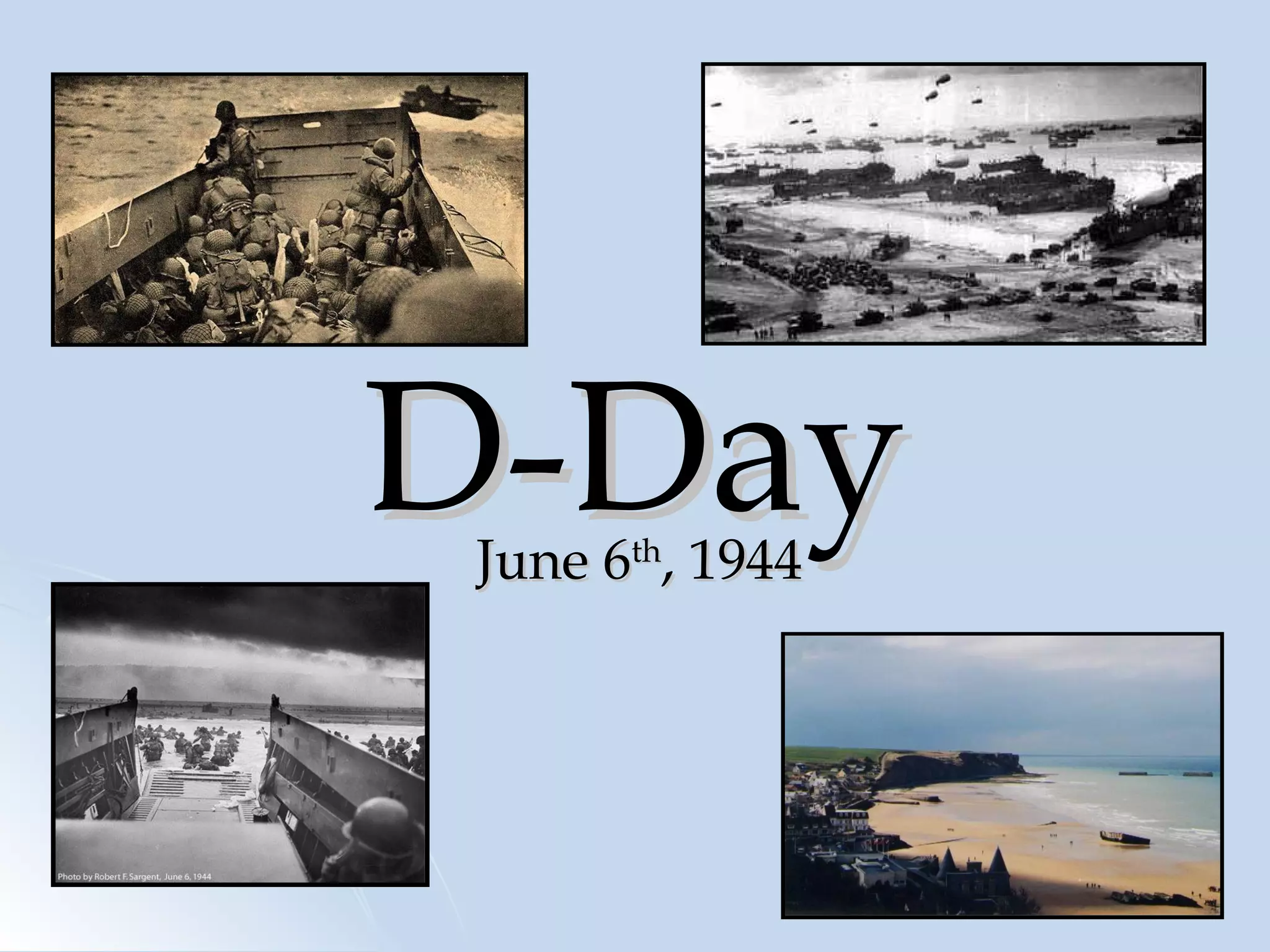 Operation Overlord (D-Day) and Canada's Role | PPT