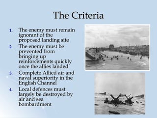 Operation Overlord (D-Day) and Canada's Role | PPT
