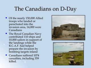 Operation Overlord (D-Day) and Canada's Role | PPT