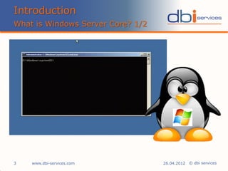 Windows Server Core : environnement pour SQL Server 2012 - Stéphane ...