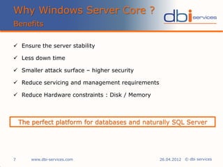 Windows Server Core : environnement pour SQL Server 2012 - Stéphane ...