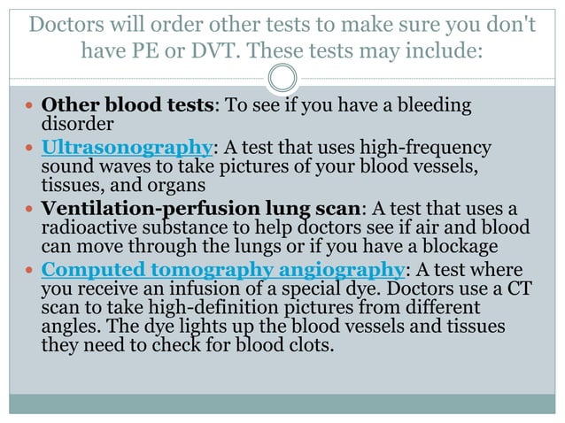 D dimer test and sample collection procedure | PPTX | Blood Disorders ...