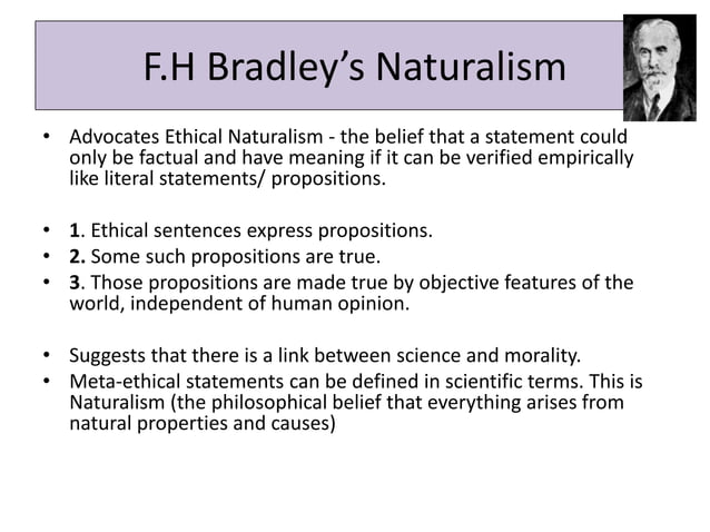 Ethical naturalism | PPT