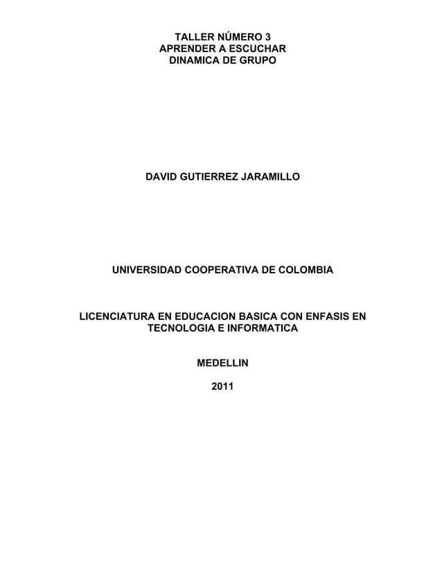 D.g..act3.APRENDER A ESCUCHAR | DOC