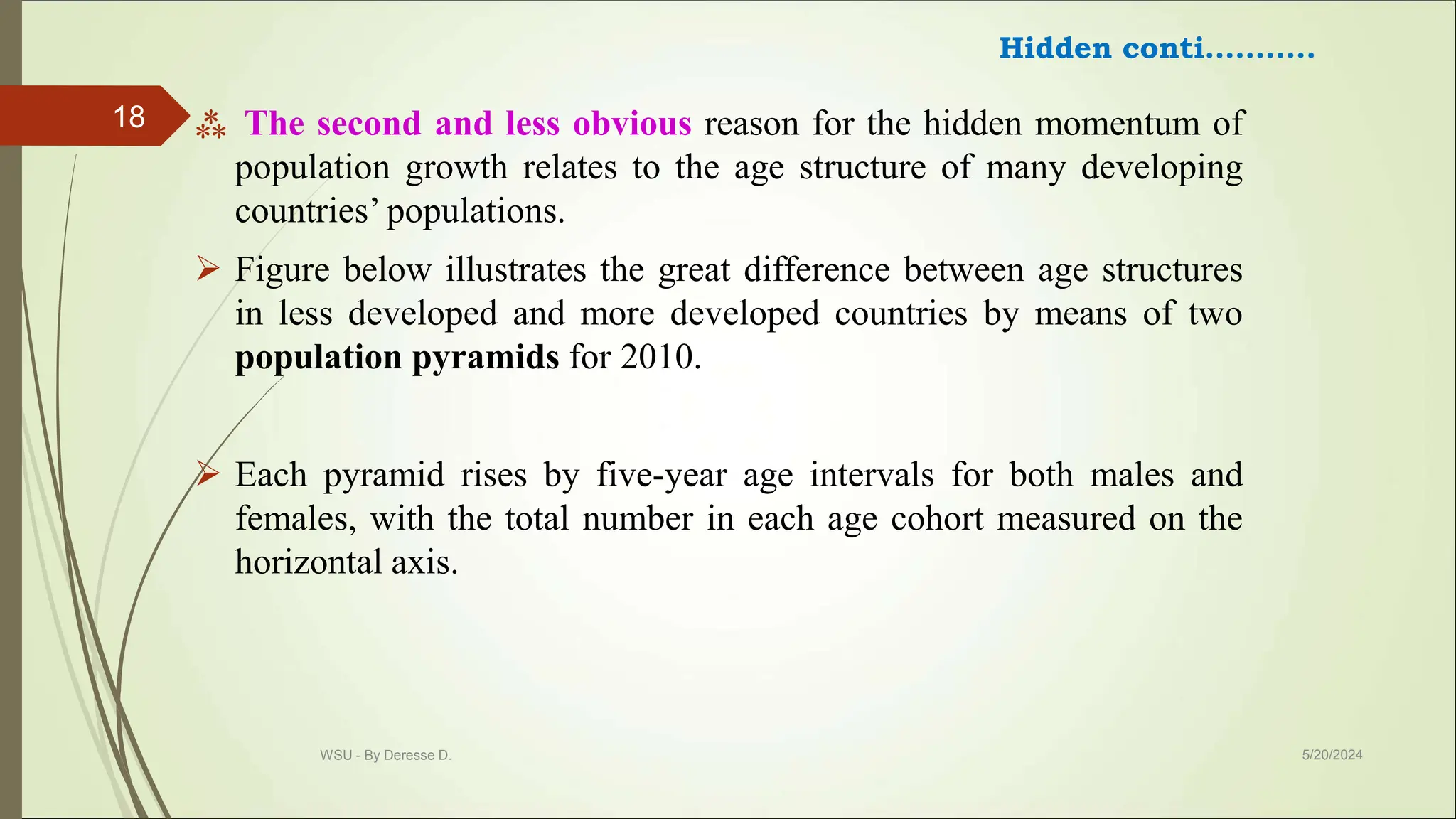 Population Growth and Economic Development | PPT
