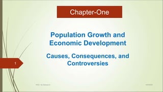 Population Growth and Economic Development | PPT