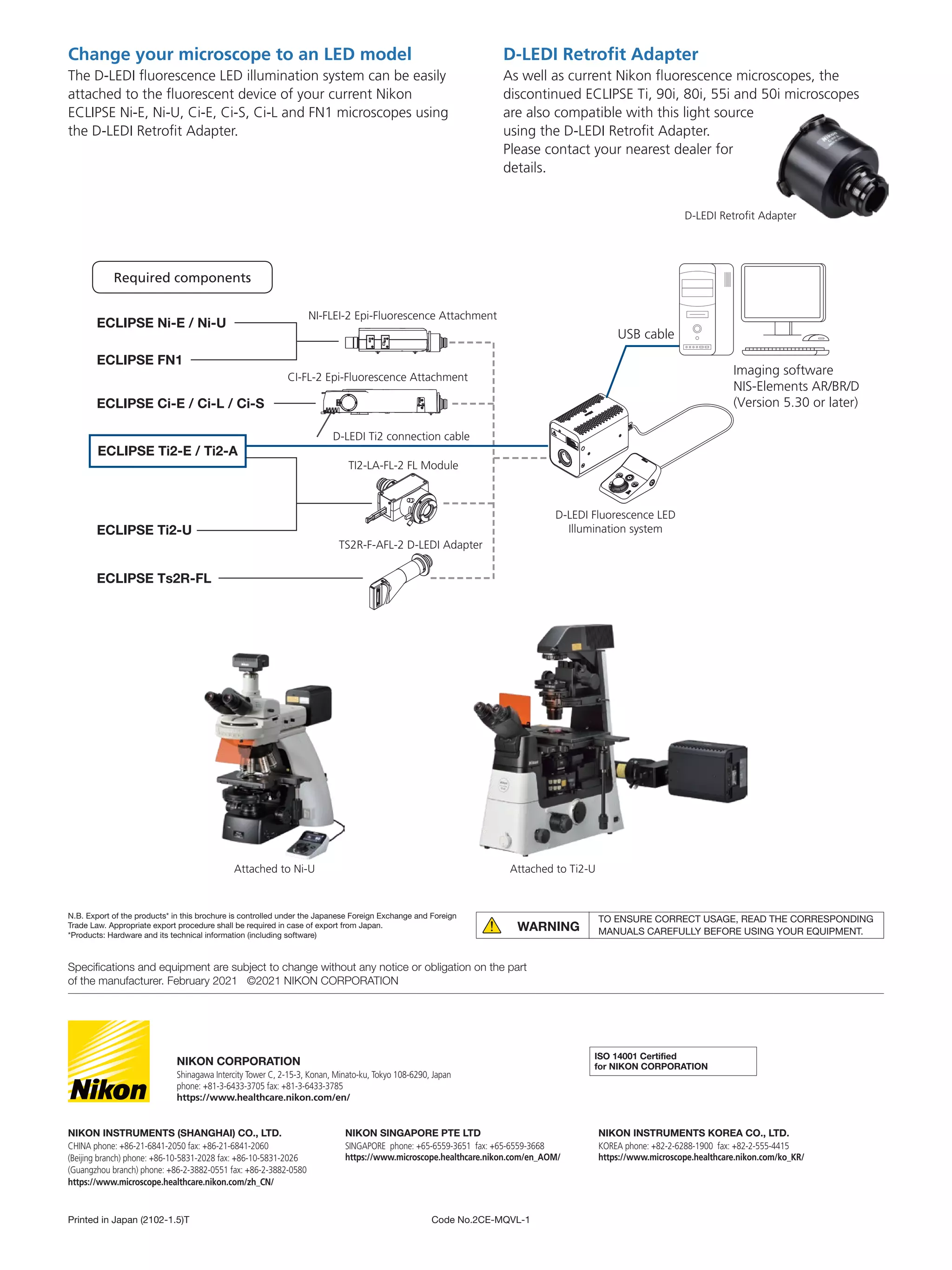 D-LED Brochure Nikon | PDF
