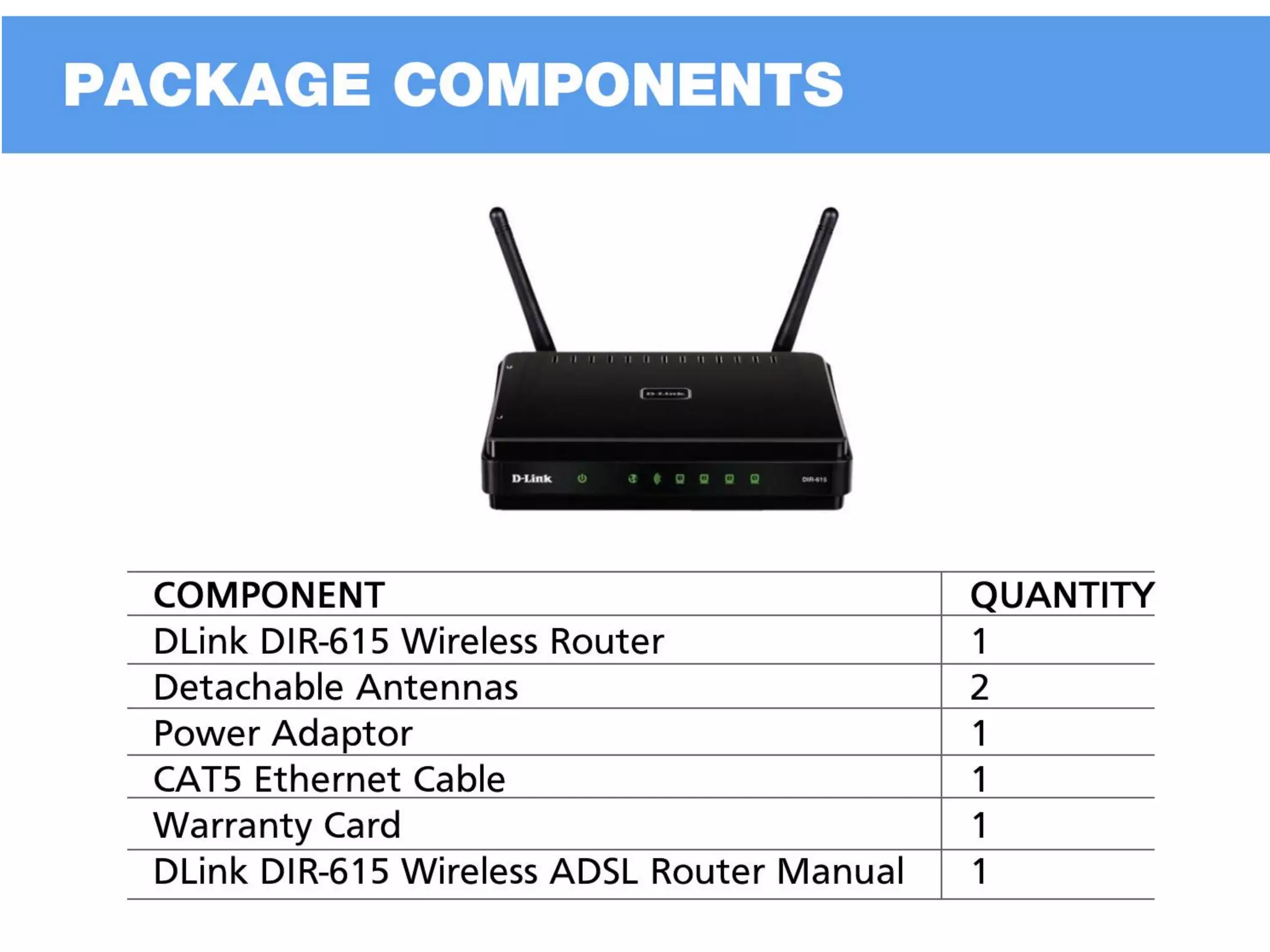 D-LINK DIR-615 N300 Router Configuration Guide | PPT