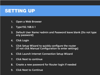 D-LINK DIR-615 N300 Router Configuration Guide | PDF