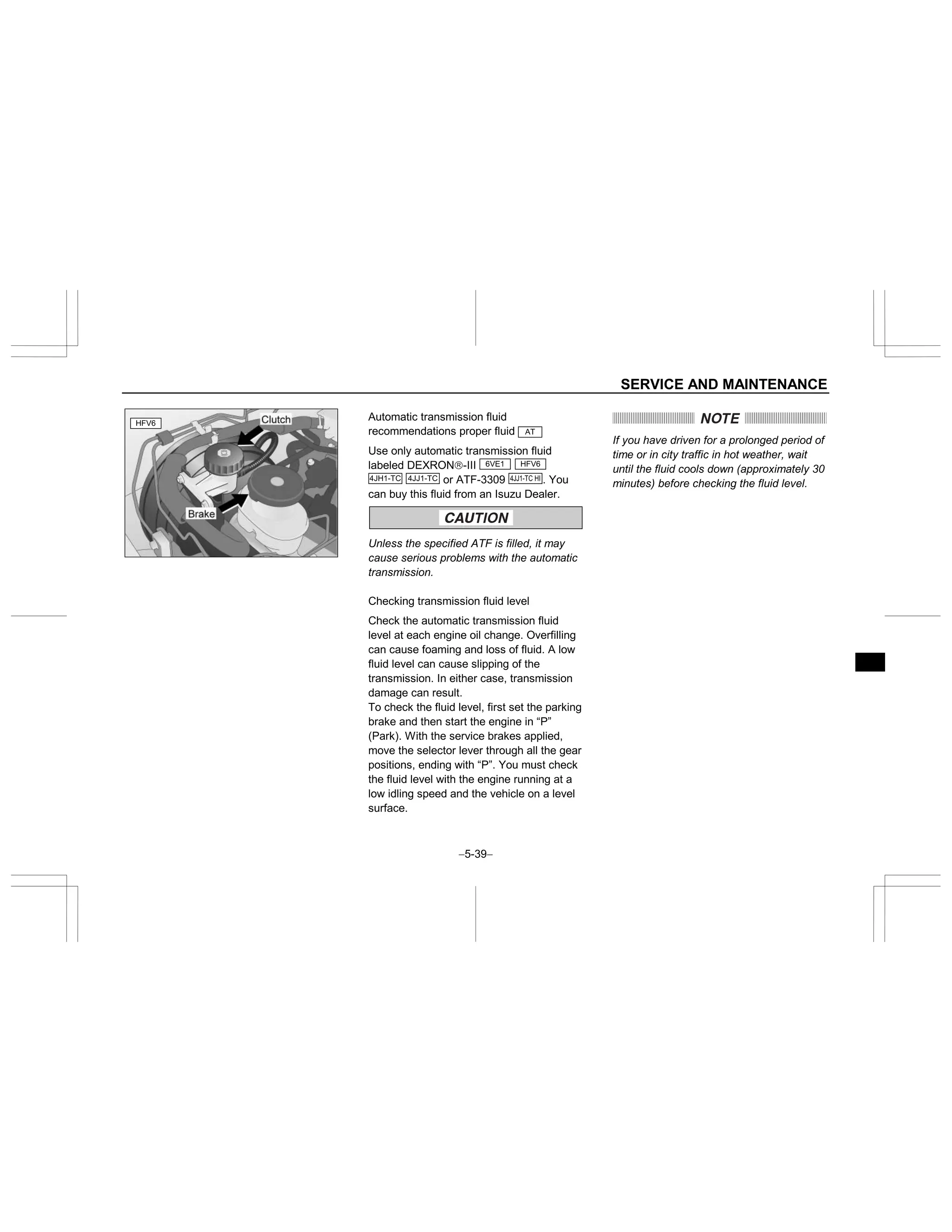 isuzu d-max service and maintenance owners manual | PPT