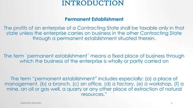 Virtual Permanent Establishment and Country-by-Country Reporting | PDF ...