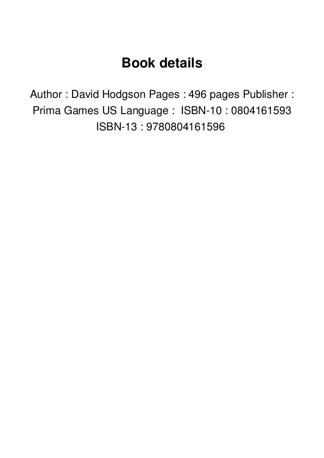 The witcher 3 wild hunt prima official game guide pdf download ...