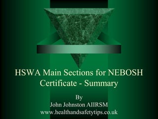 D Part 4 Hswa Revision Law | PDF