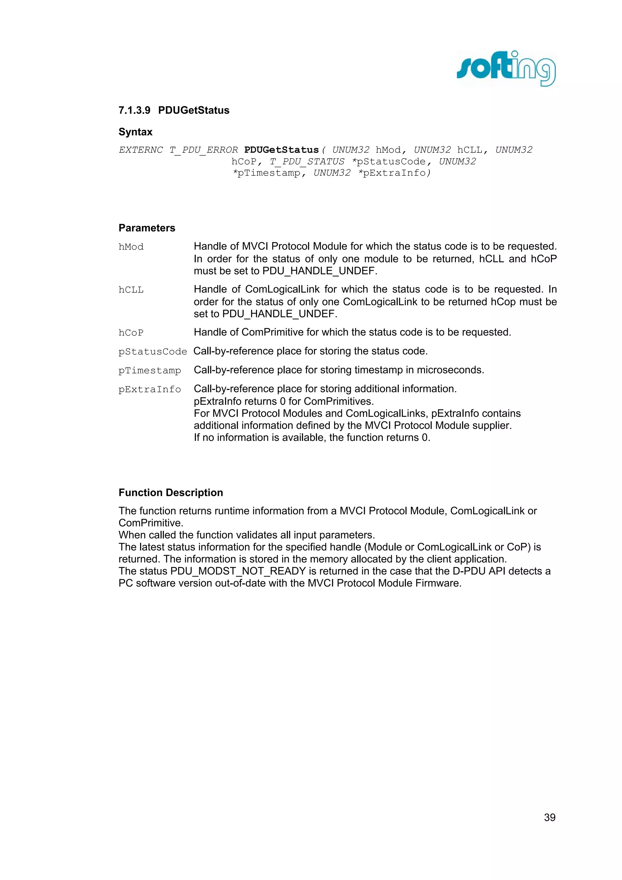 D pduapi user-manual | PDF