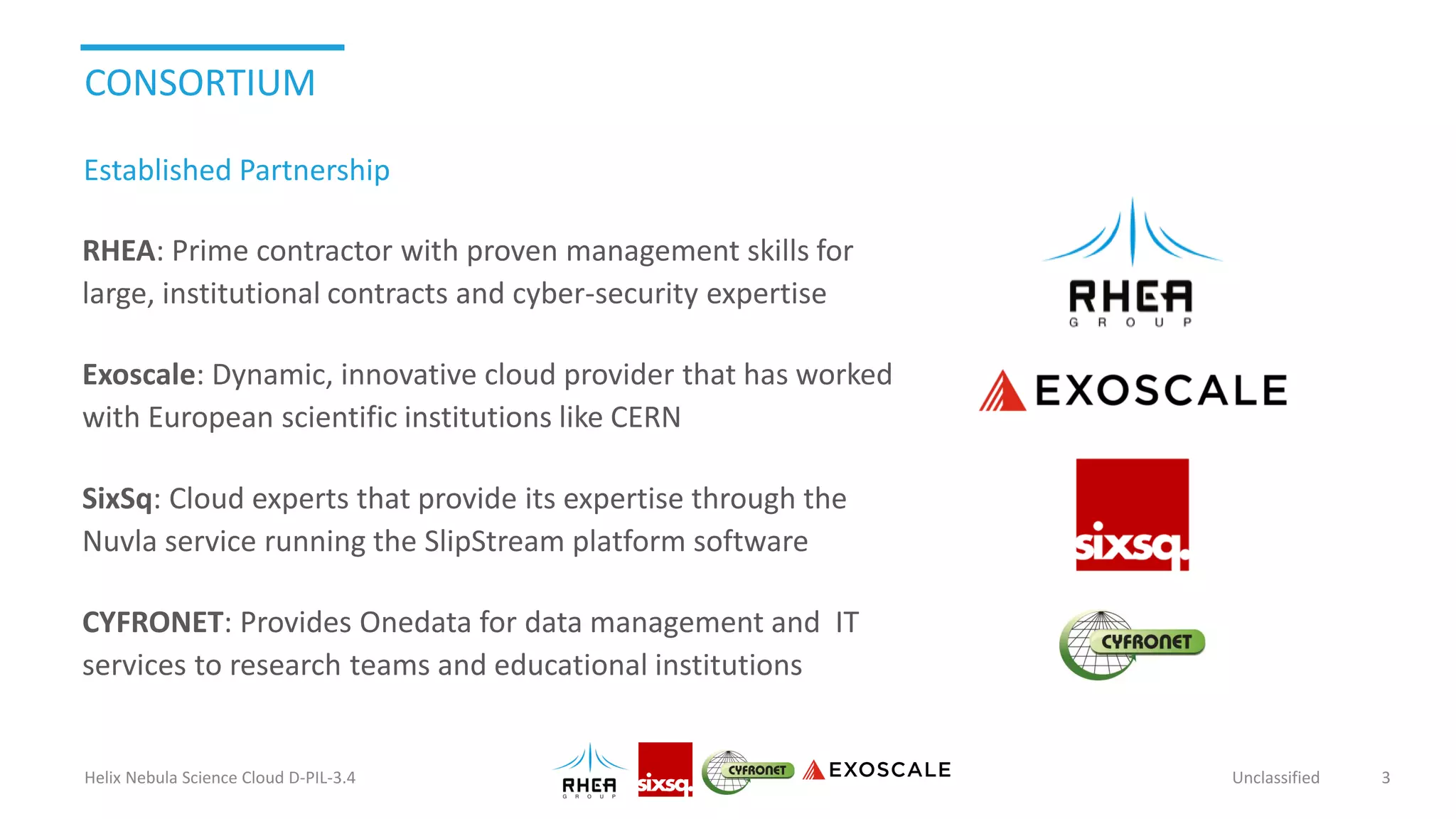 HNSciCloud PILOT PLATFORM OVERVIEW | PPT
