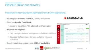 HNSciCloud PILOT PLATFORM OVERVIEW | PPT