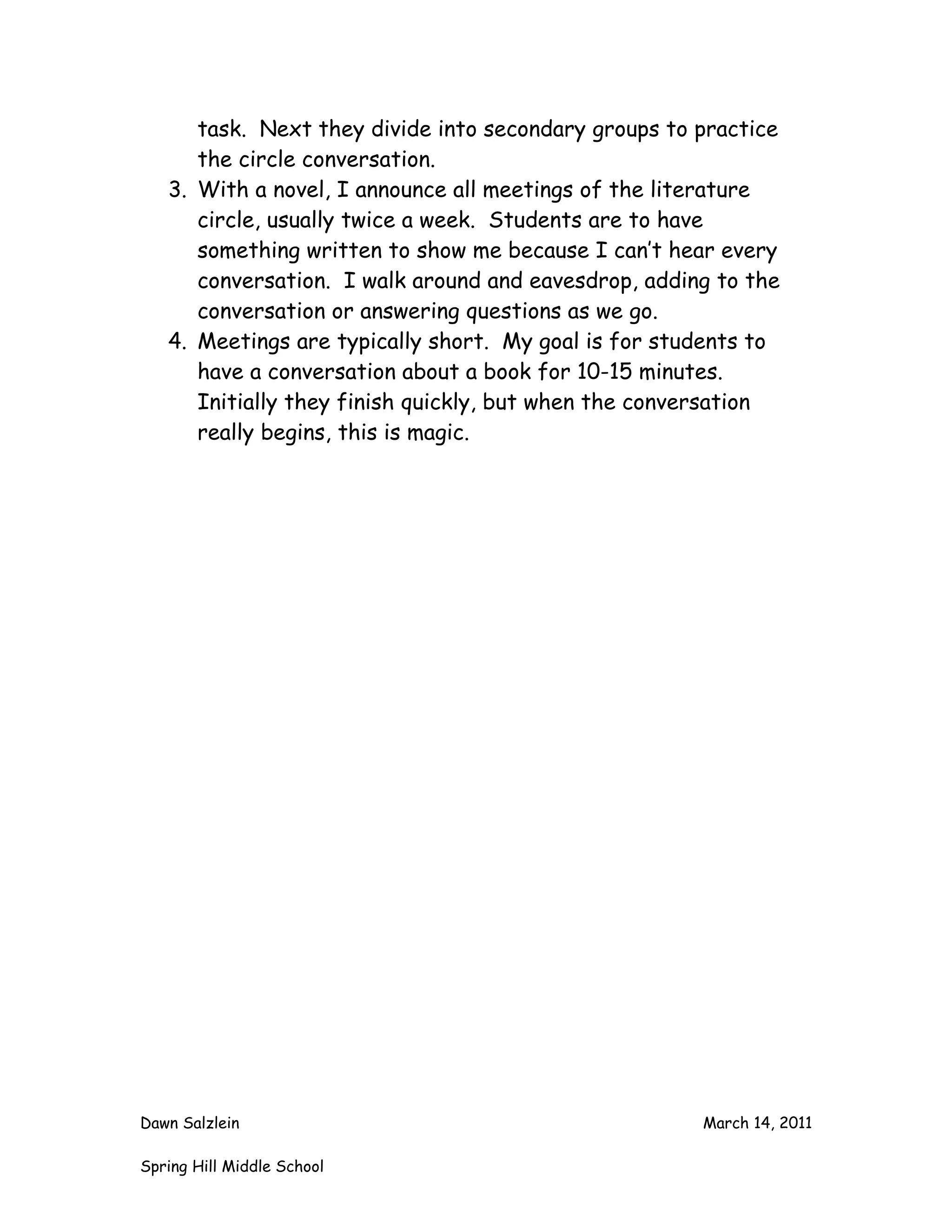 A Reader Response Approach to Novels | DOC