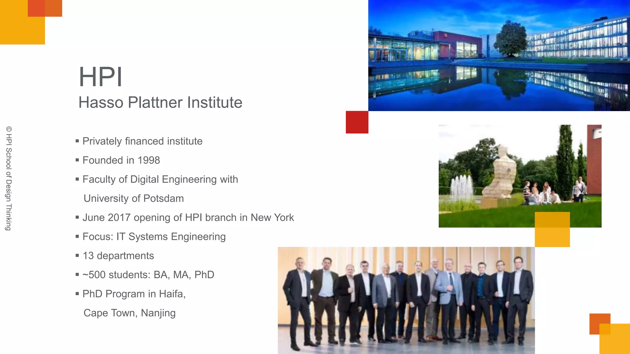 Introduction HPI School of Design Thinking | PPT