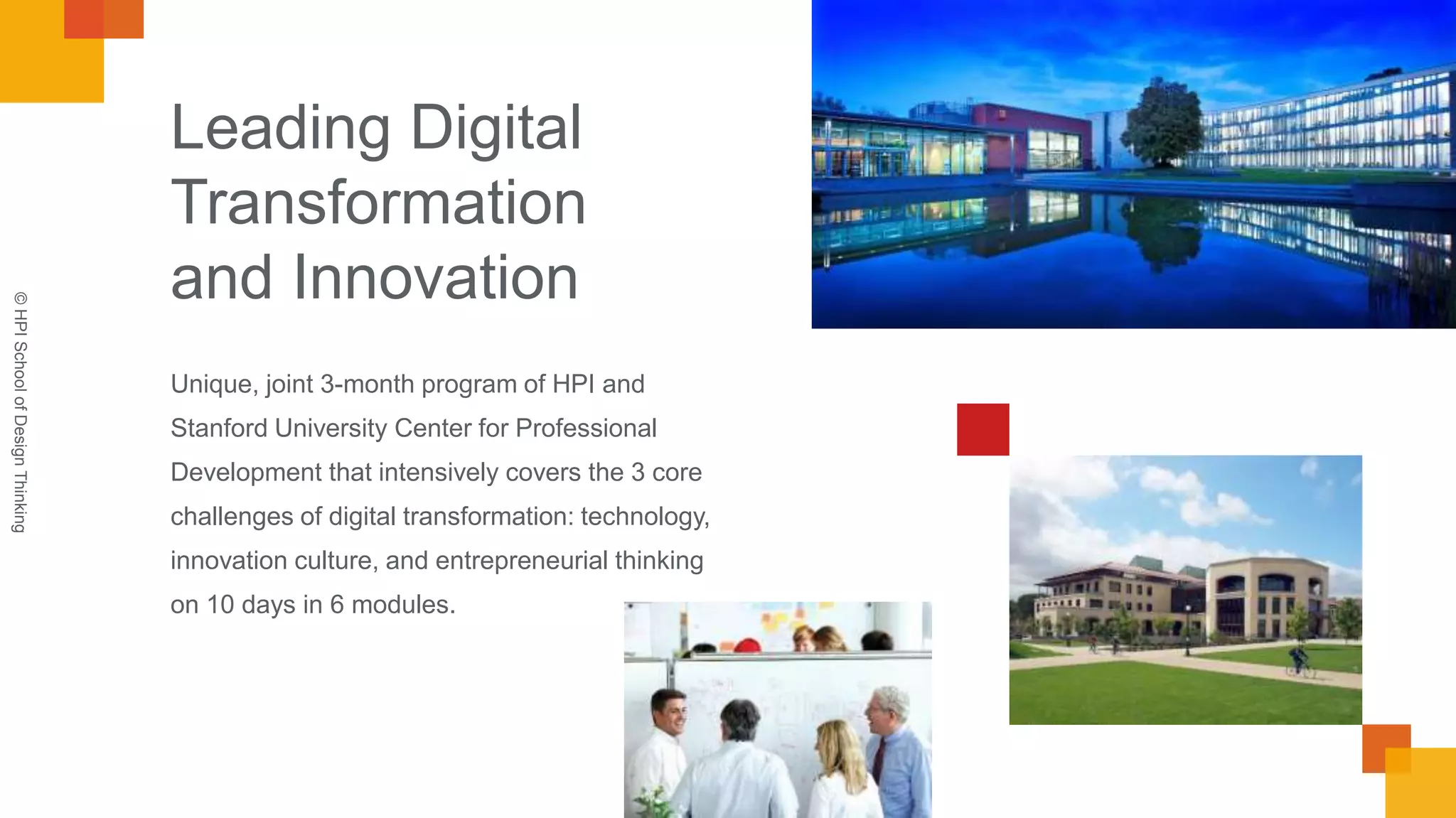 Introduction HPI School of Design Thinking | PPT