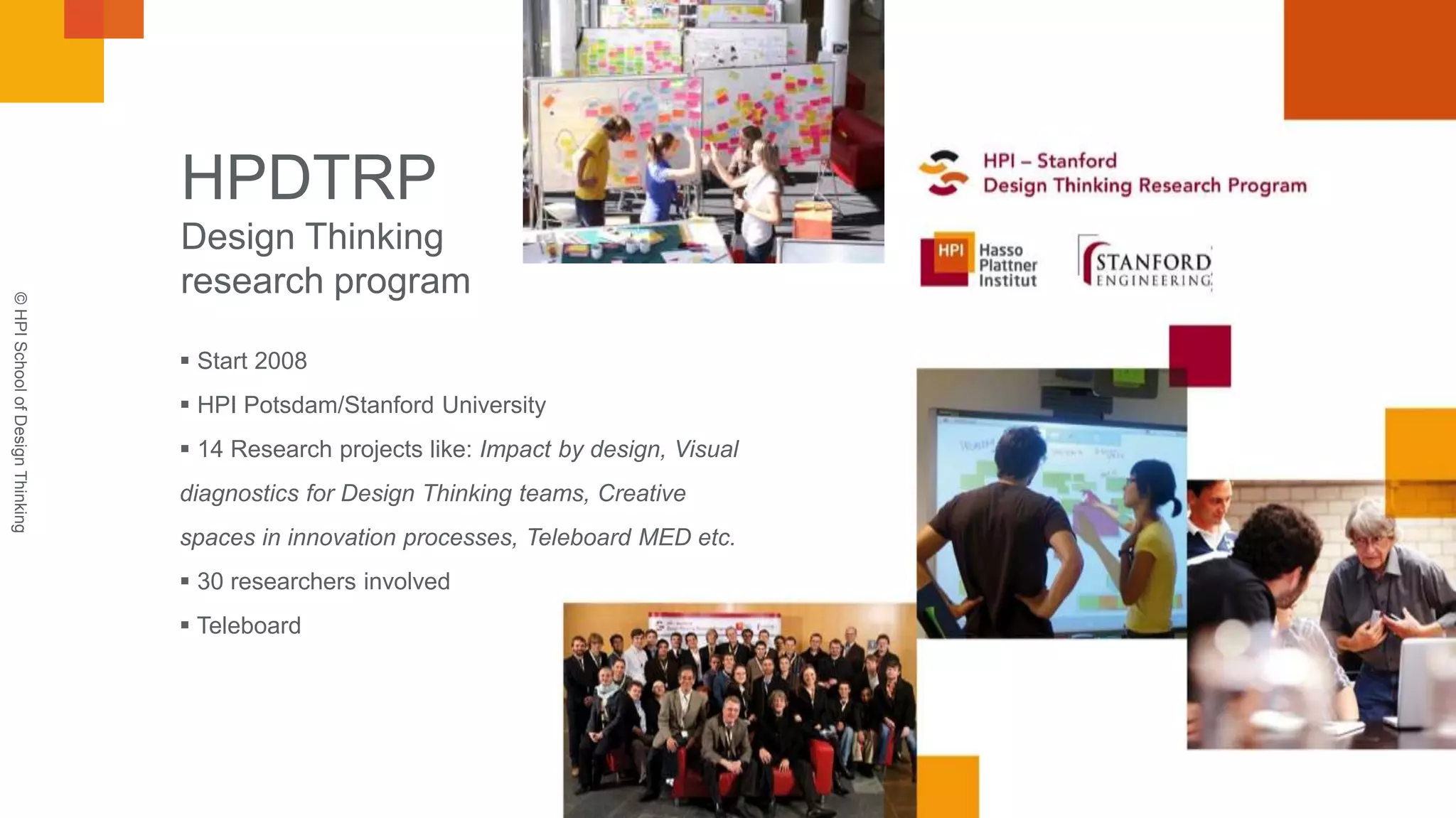 Introduction HPI School of Design Thinking | PPT