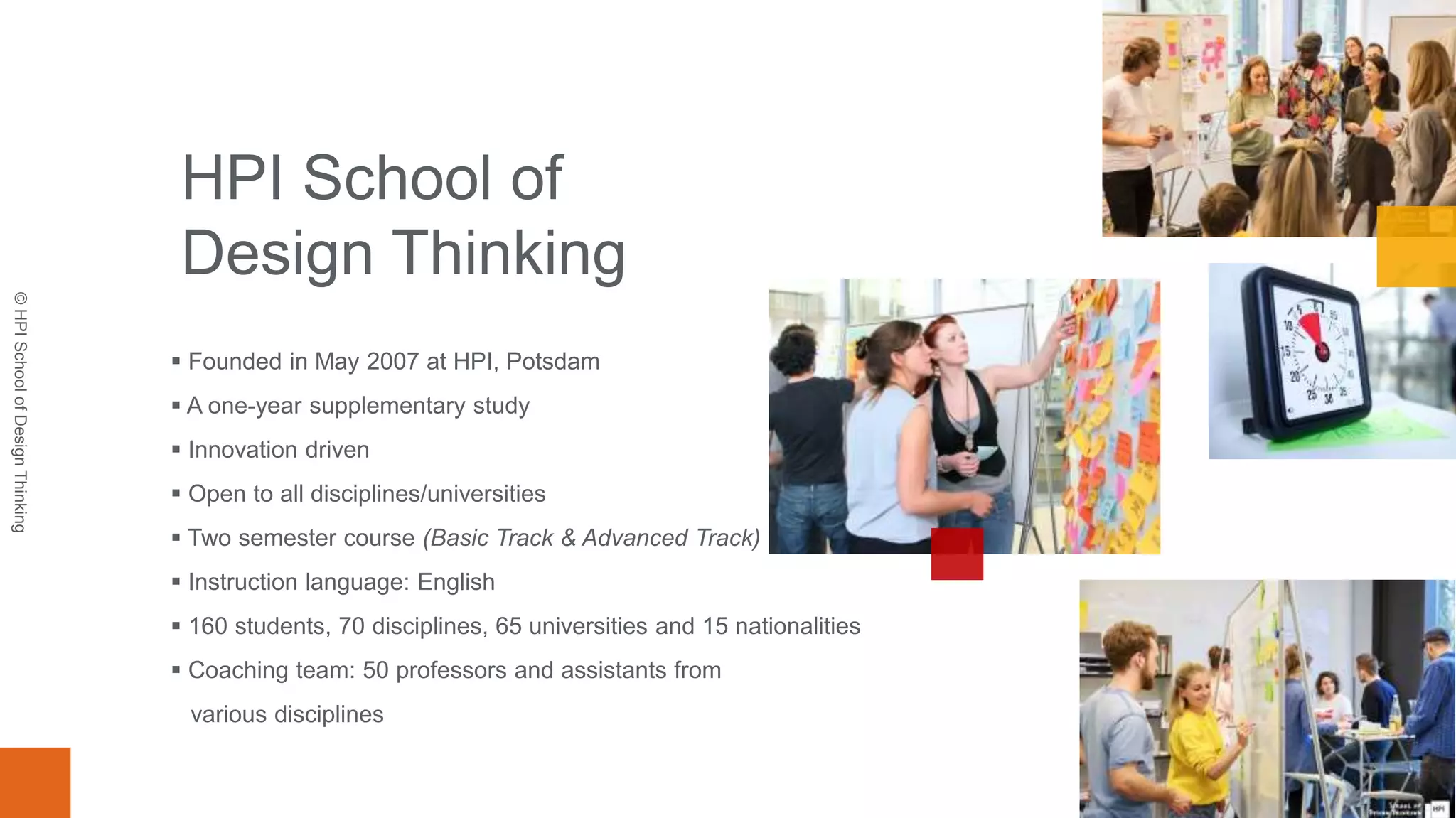 Introduction HPI School of Design Thinking | PPT