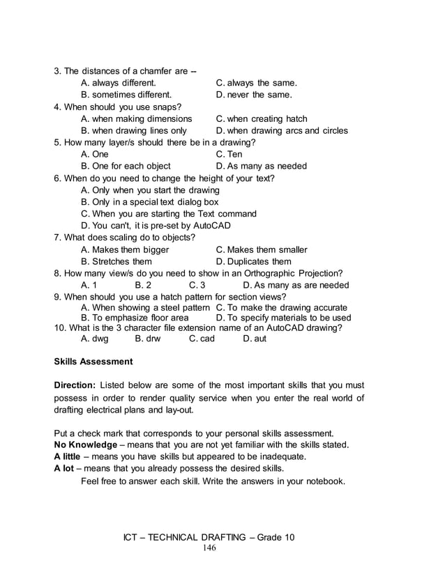 Technical Drafting Module 5 | PDF