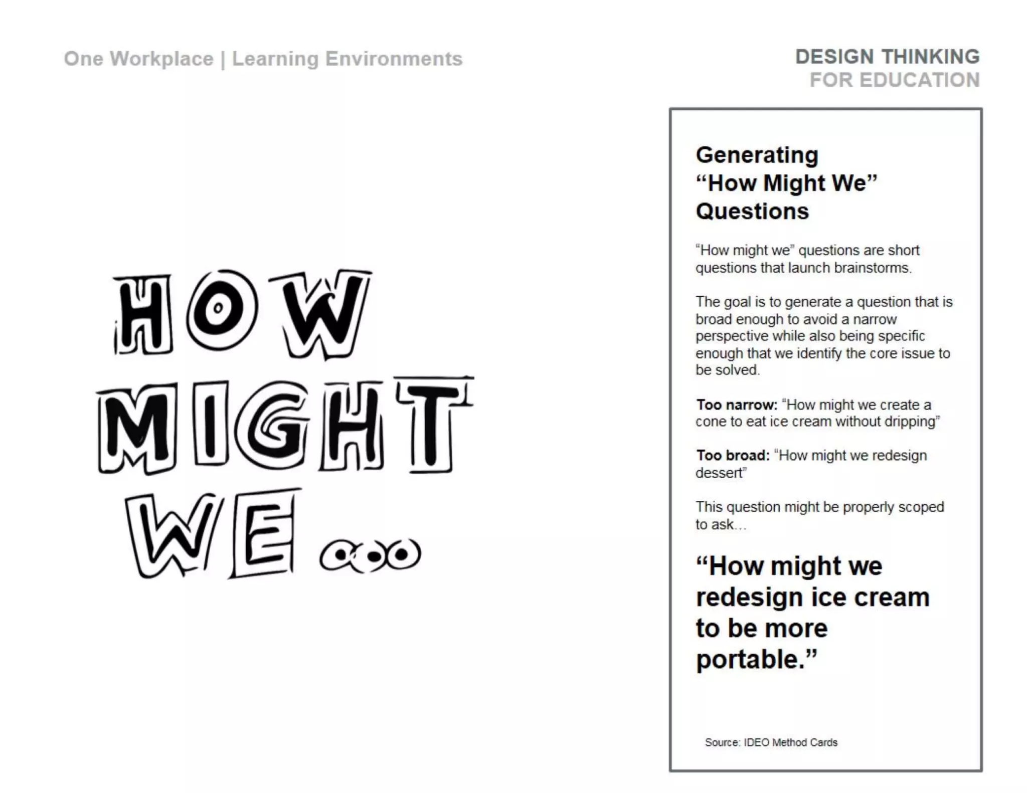 d thinking workbook | PPTX