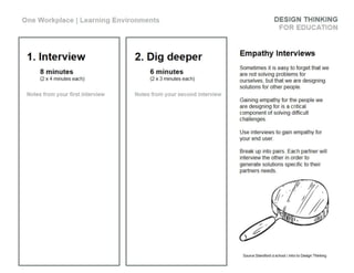 d thinking workbook | PPTX